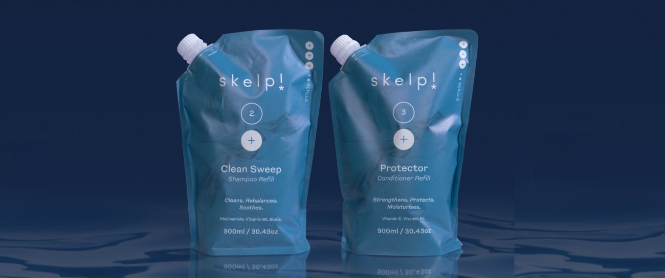 All about the new skelp! eco-friendly haircare refills