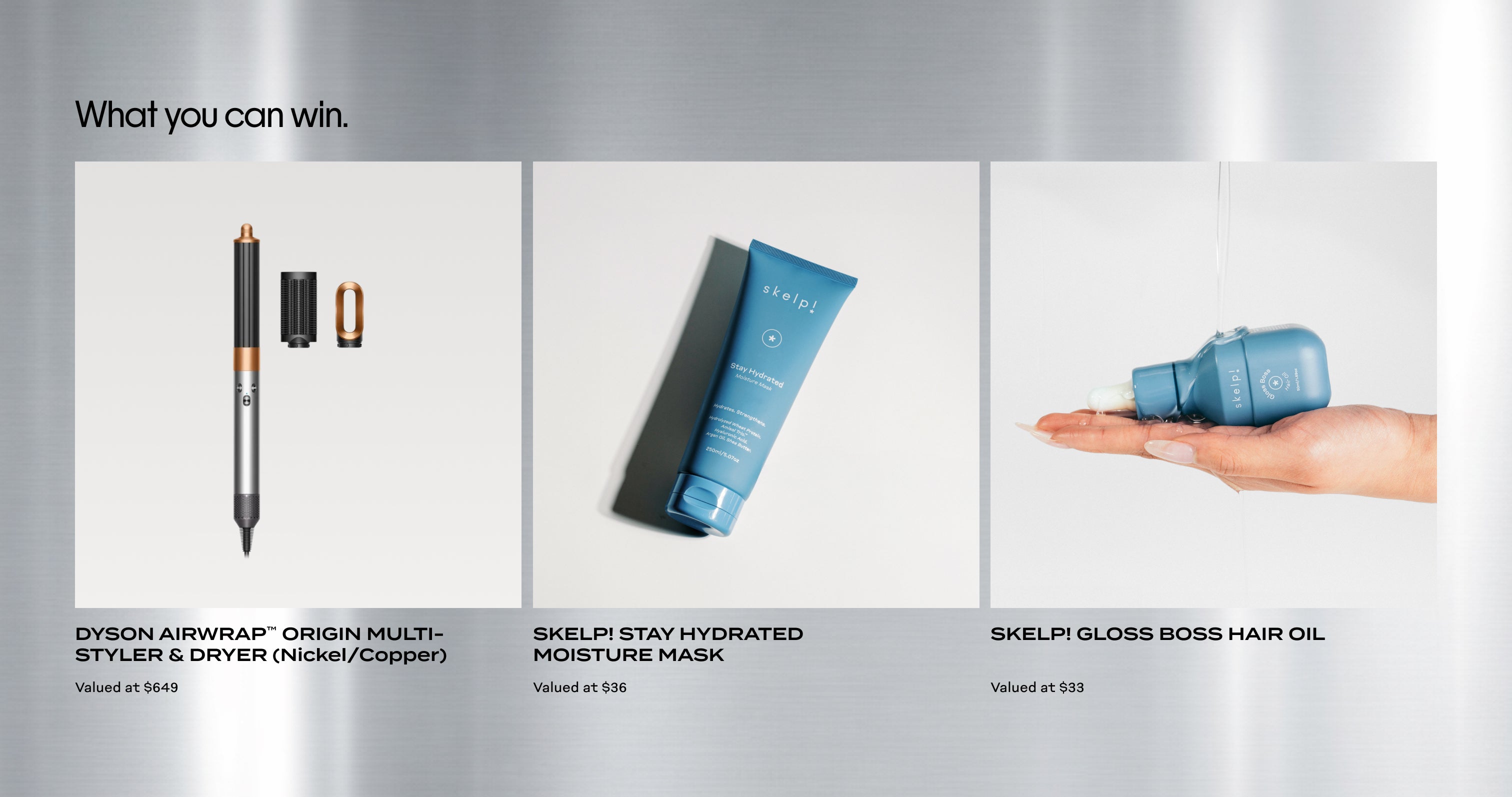 Win a Dyson Airwrap + Skelp Haircare Bundle Giveaway – skelp!