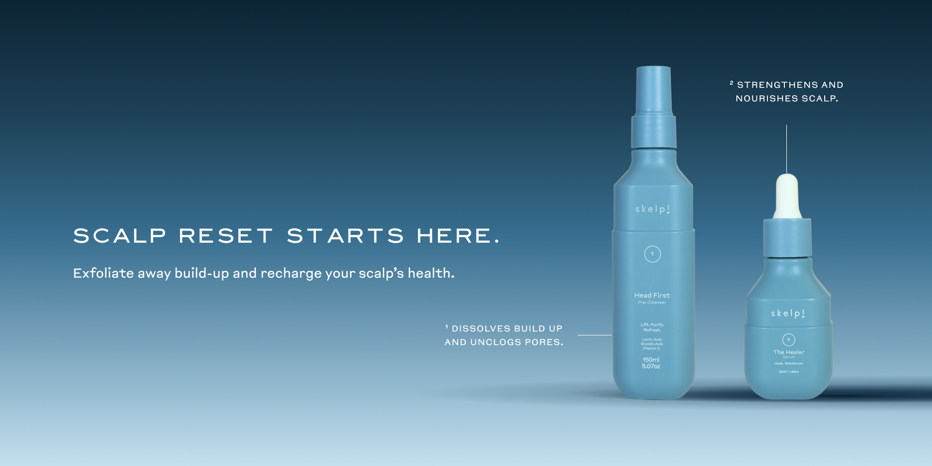 skelp! Good Scalp. Good Health. Good Hair.