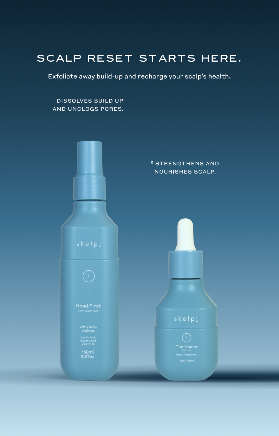 skelp! Good Scalp. Good Health. Good Hair.